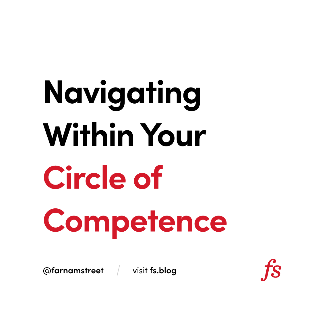 Mastering Success: Navigating Within Your Circle of Competence