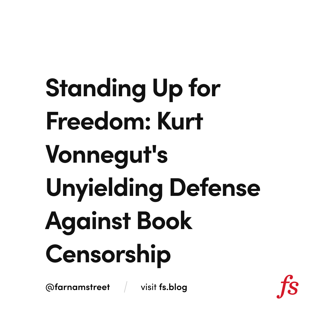 Standing Up for Freedom: Kurt Vonnegut's Unyielding Defense Against ...