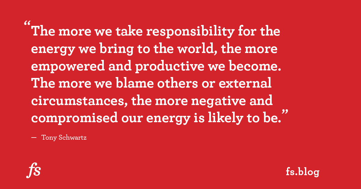 The Power of Full Engagement: The Four Energy Management Principles ...