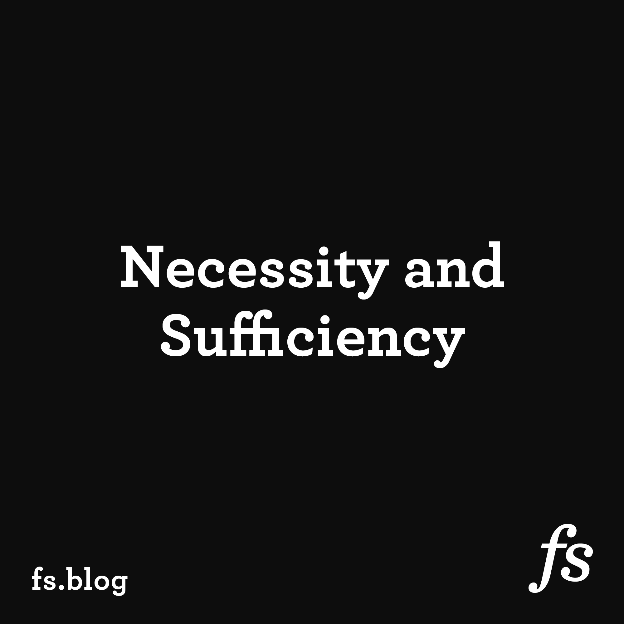 People Don’t Follow Titles: Necessity and Sufficiency in Leadership