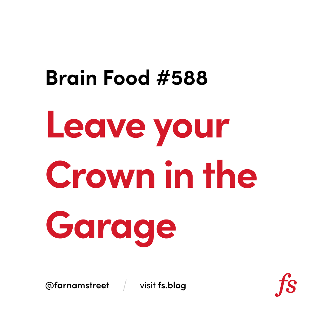 Leave your Crown in the Garage