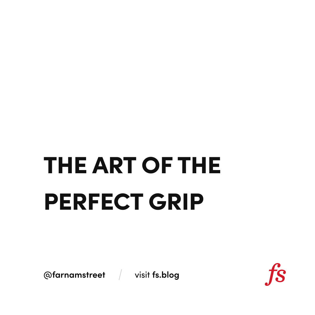 The Winner's Paradox: The Art of the Perfect Grip